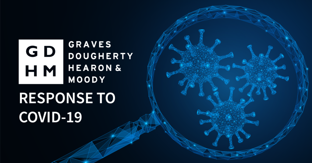 Update on GDHM Repsonse to COVID-19 - Graves Dougherty Hearon & Moody