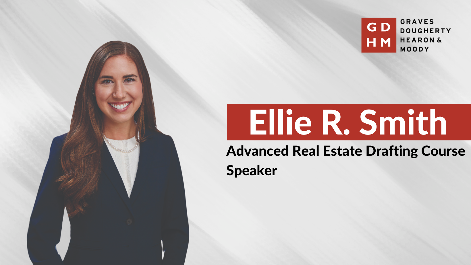 Ellie Smith to speak at the Advanced Real Estate Drafting Course ...
