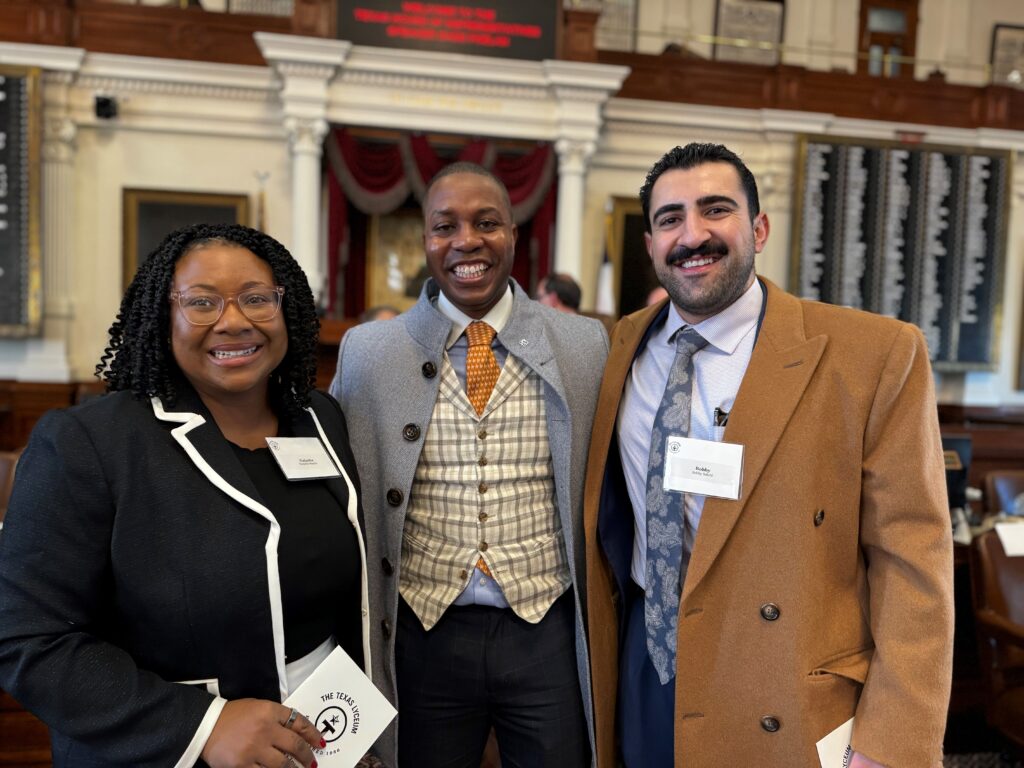 Hon. Rudy Metayer Inducted as Director of the Texas Lyceum - Graves ...