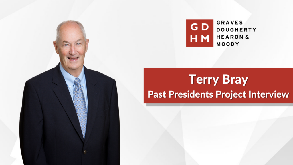 Austin Bar Association Interviews Terry Bray for Past Presidents ...