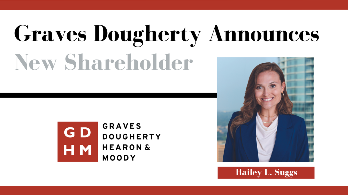 Graves Dougherty Announces New Shareholder Hailey Suggs - Graves ...